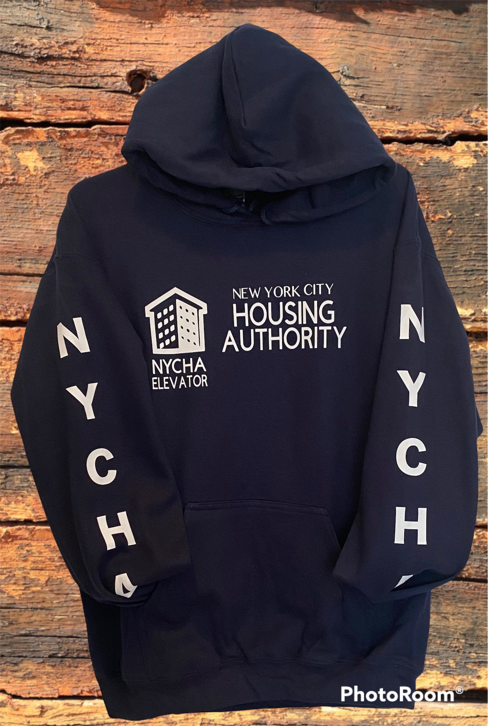 NYCHA custom hoodie with Front, Back and Sleeves – Creations By Entenzz